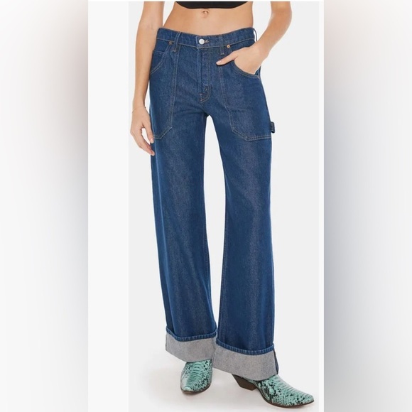 MOTHER | Jeans | Mother Snacks The Smoothie Carpenter Sneak Denim Jeans ...